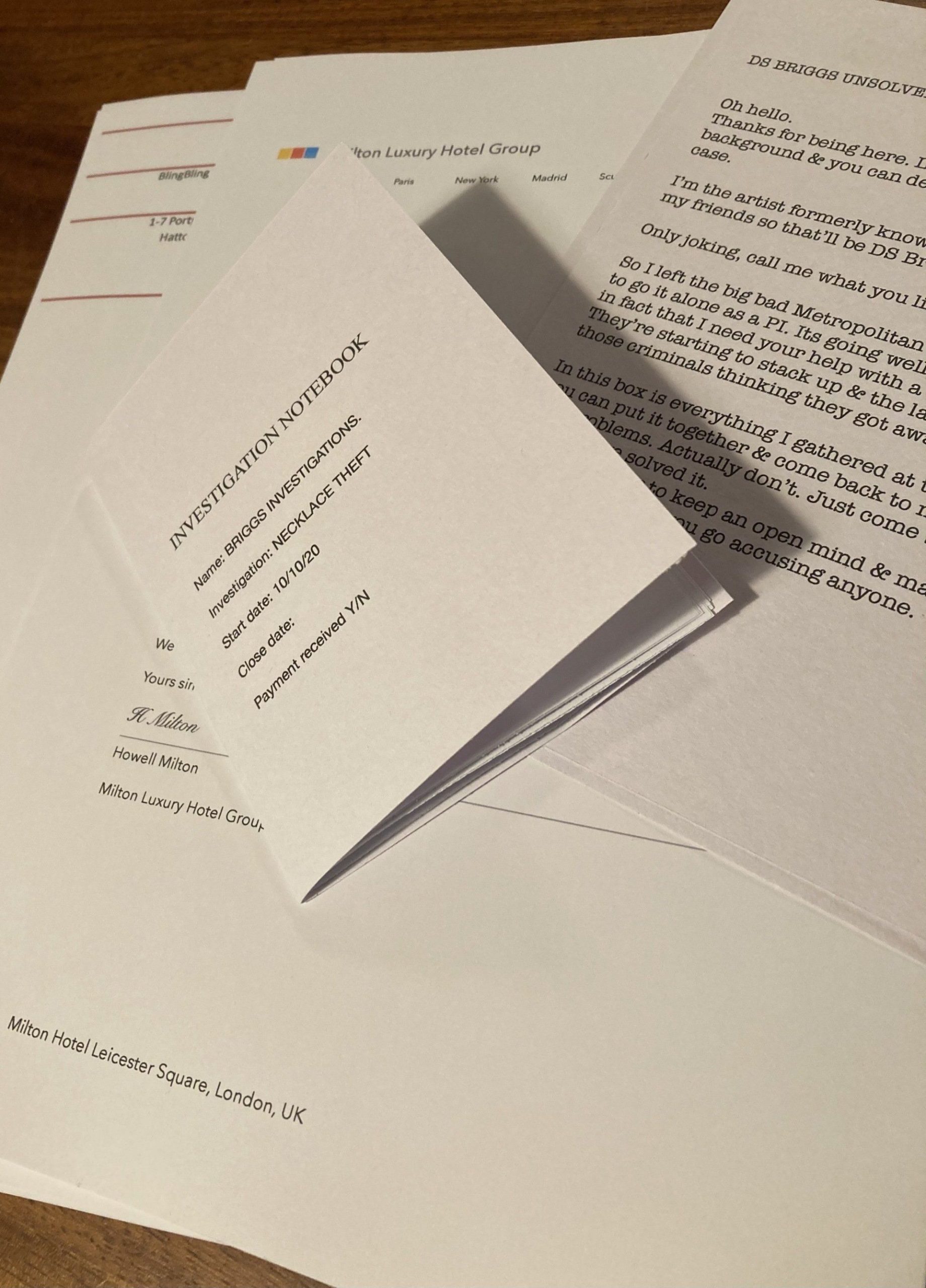 COLD CASE FILE #1 - The Jewellery Heist - Cold Case Investigation Unit